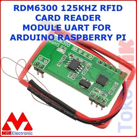 Jual Promo Rdm6300 125khz Rfid Card Reader Module Uart For Arduino
