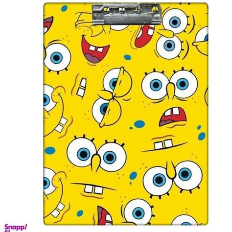 خرید و قیمت تخته شاسی بامبیلیپ طرح بک گراند باب اسفنجی کد 0399060 سایز A4 ترب