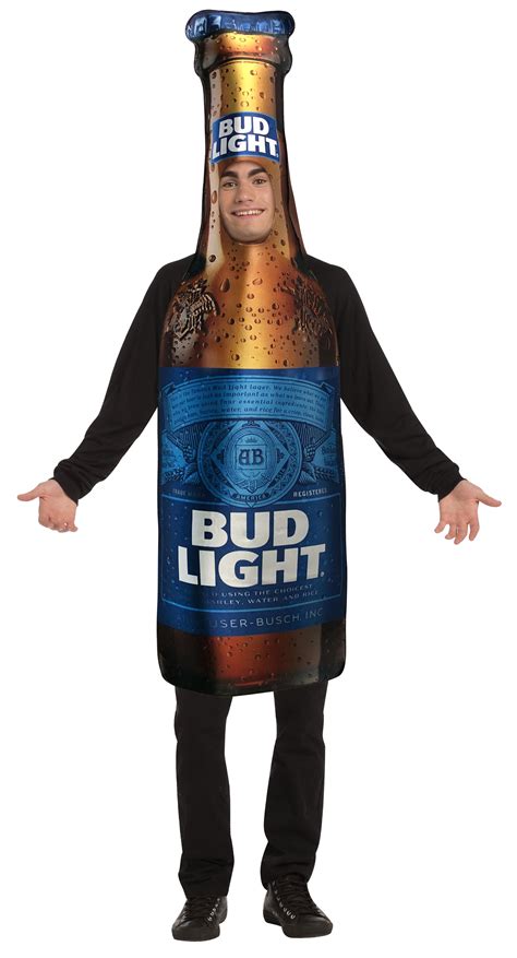 Rasta Imposta Bud Light Beer Bottle Halloween Costume Mens And Womens