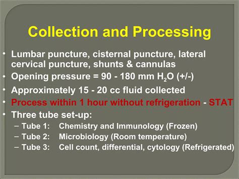 Csf Analysis Presentation Ppt