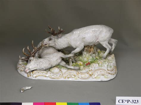 Meissen Porcelain Animal Figure Group National Museum Of American History