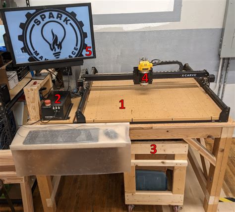 X Carve Example Machine Setup Spark Makerspace