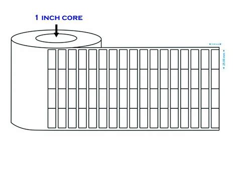 Plain Paper Barcode Label Stickers Packaging Type Roll White At