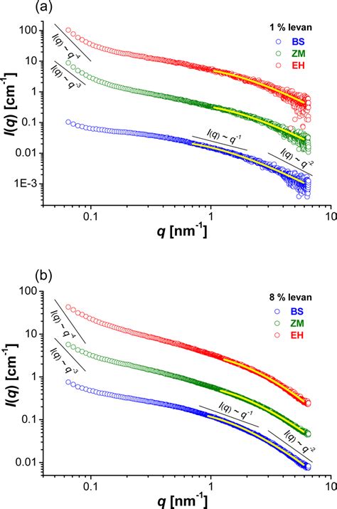 Loglog Plots Of Experimental SAXS Curves On Absolute Scale Open Download Scientific Diagram