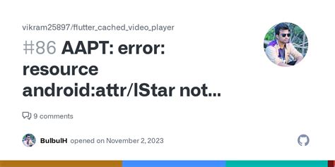 aapt error resource android attr lstar not found on release build · issue 86 · vikram25897