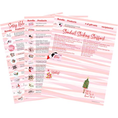 Sassy Menus Sassy Inc