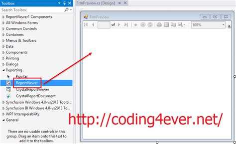 Reportviewer Untuk Net Developer Bagian 1 Coding4evers Blog