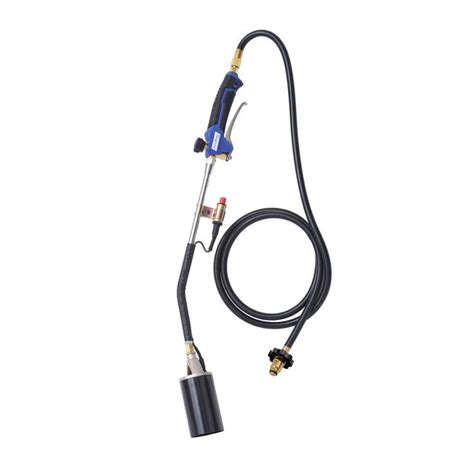 Flame King Btu Propane Torch Self Igniting With Turbo Blast Trigger And Flow Valve