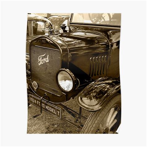 1924 Ford Model T Poster For Sale By Geoffcarpenter Redbubble