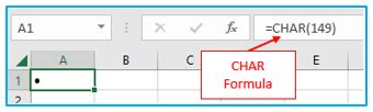 How To Insert Bullet Points In Excel 6 Multiple Ways