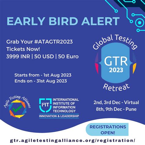 Agile Testing Alliance On Linkedin Registration For Atagtr2023 Join Asias Largest Event