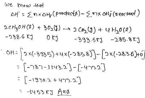 [solved] Using The Table Of Standard Formation Enthalpies That Youll Find Course Hero