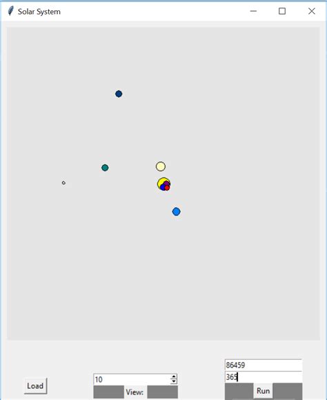 Github Nolancassidy Solar System Gui Visual Simulation Of The Planets In Our Solar System