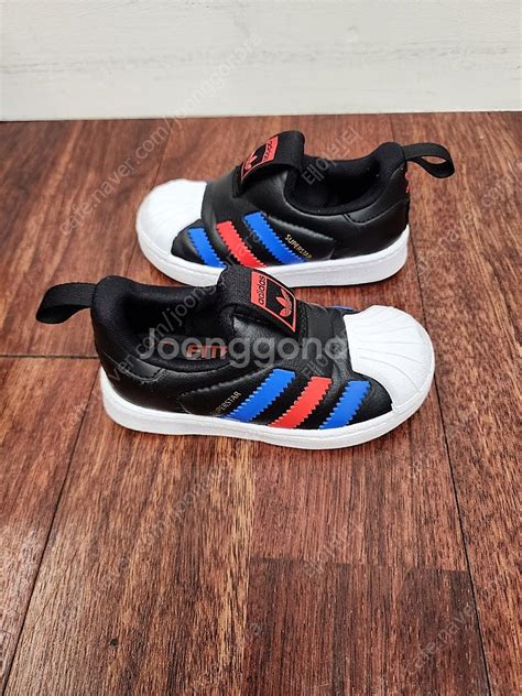 아디다스 키즈 슈퍼스타 운동화 140사이즈 출산 육아용품 중고나라