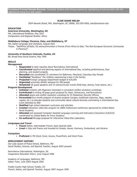 Best Functional Cv Template Word Merchandiser Format