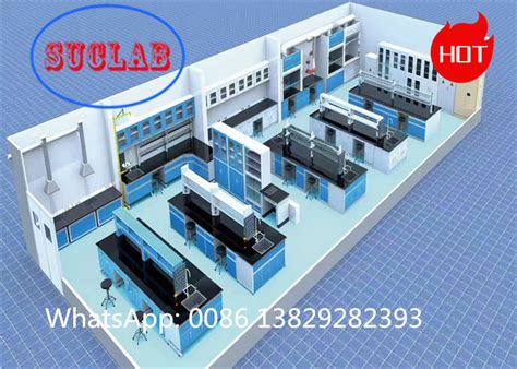 Safety C Frame Chemistry Lab Workbench Design With Fireproof