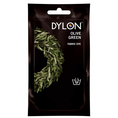 Dylon Olive Green Hand Fabric Dye Wilko