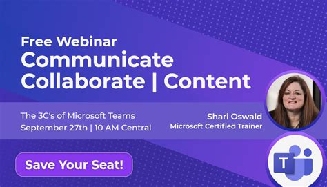 Brian Nielsen On Linkedin The 3 Cs Of Microsoft Teams Opsgility Webinar