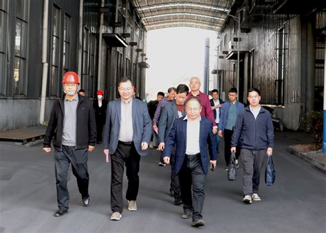 江西省工信厅领导莅临正拓能源科技考察指导