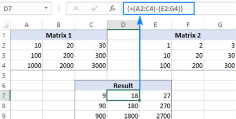 excel subtraction formula efficient data calculation