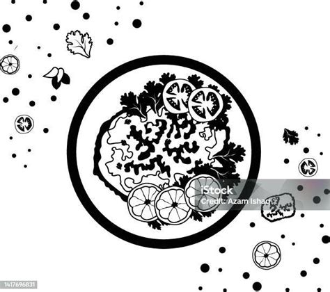 비엔나 팬 프라이드 송아지 커틀릿 벡터 아이콘 접시 개념에 레몬과 파슬장식 비너 슈니첼 오스트리아 기호의 국가 요리 전통 요리 기호 재료와 음식 요리 0명에 대한 스톡 벡터