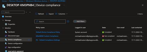 Intune Custom Compliance Scripts Mikes Mdm Blog