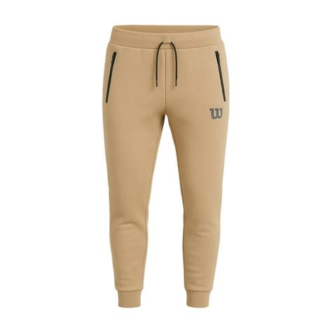 Jogger Deportivo Wilson Para Hombre Color Beige Talla M Bodega