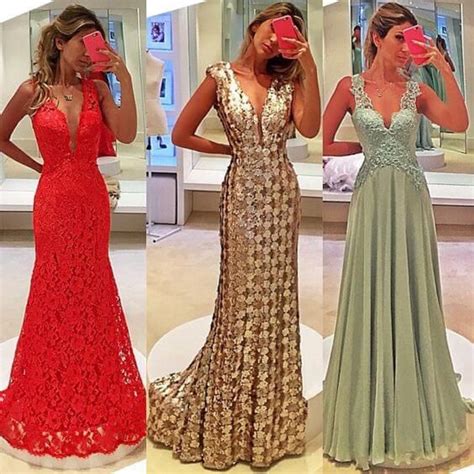 Vestidos De Madrinha Modelos Como Usar E Escolher Gala Dresses Nice Dresses Fancy Dresses