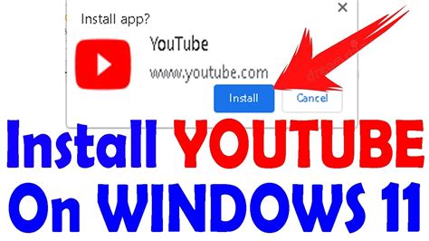 Install Youtube In Laptop Windows 11 Youtube