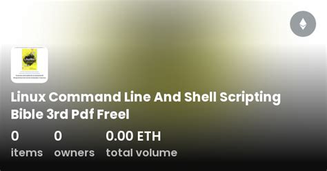 linux command line and shell scripting bible 3rd pdf freel collection