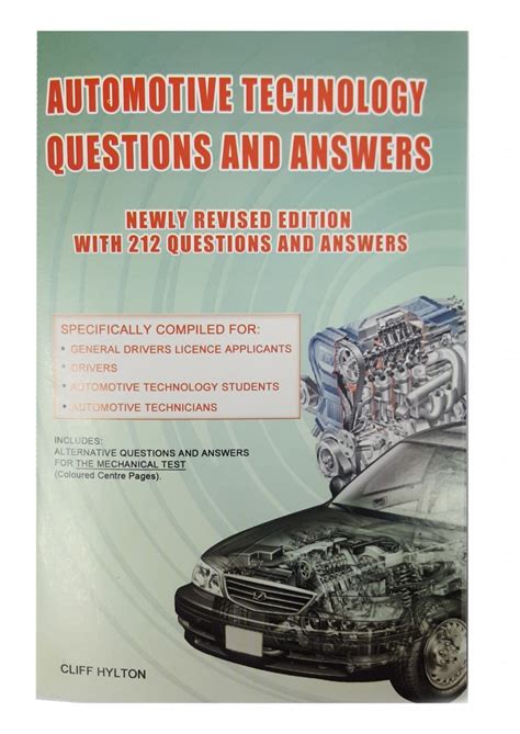 Automotive Technology Questions And Answers