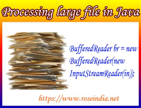 Processing Large File In Java