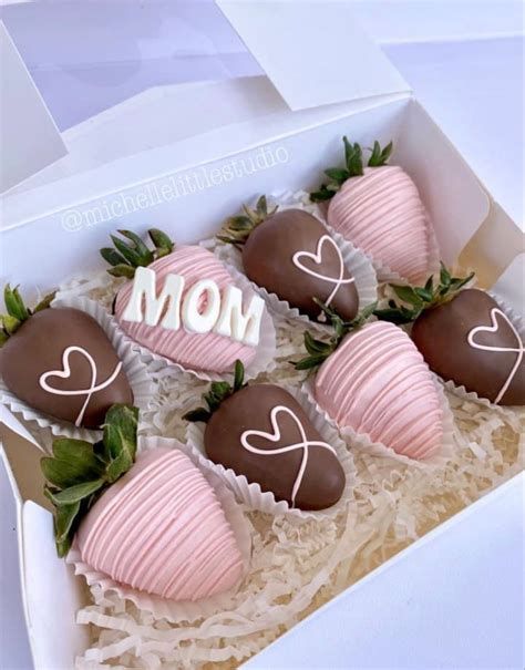 Chocolate Covered Strawberries Bouquet For Mothers Day Chocolate