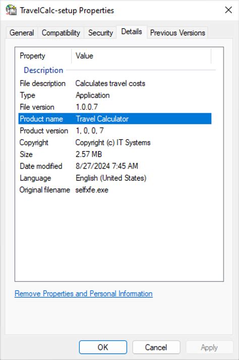 How To Add Version Information To A Setup Package In Visual Installer