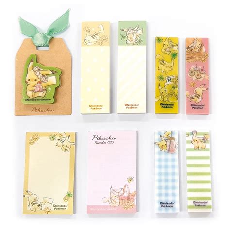 Pote Post Its Pikachu Picnic Kawaii Panda Making Life Cuter