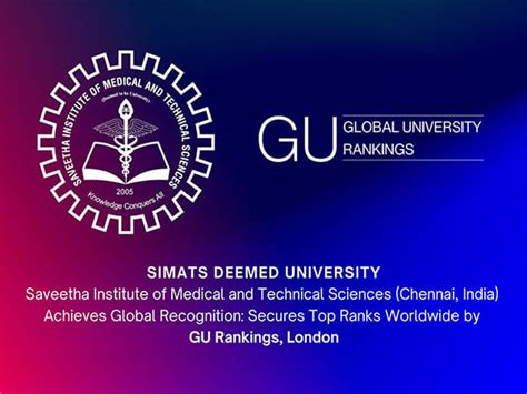 Saveetha University Logo