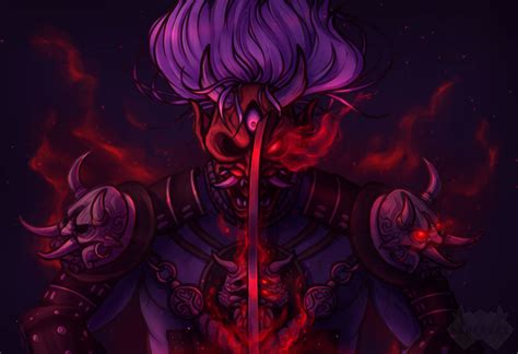 The Oni Dead By Daylight Fanart By Fluffzee On Deviantart