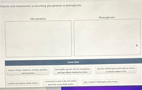Solved Classify Each Characteristic As Describing