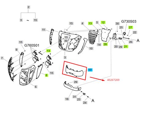 Grade Frontal Inferior 40267283 Ls Tractor