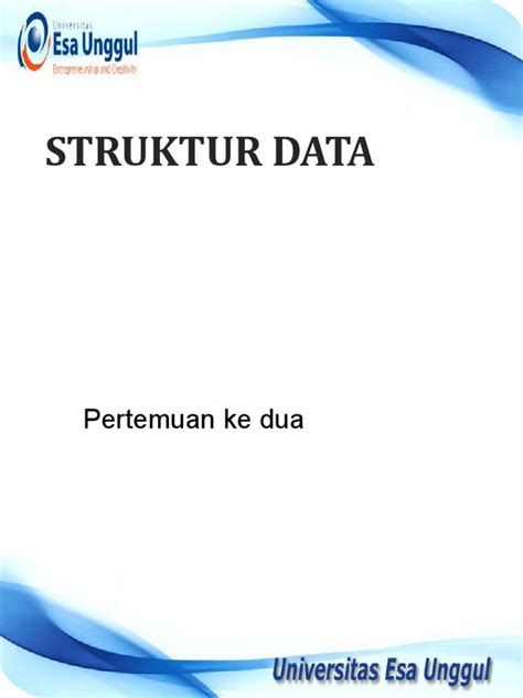 Struktur Data Pertemuan 2 Pdf