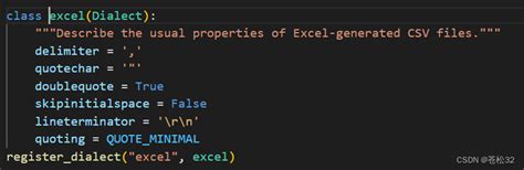 Python Csv库使用教程 Csdn博客