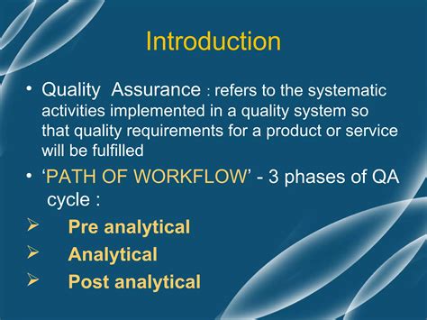 Pre Analytic And Postanalytic Test Management Ppt