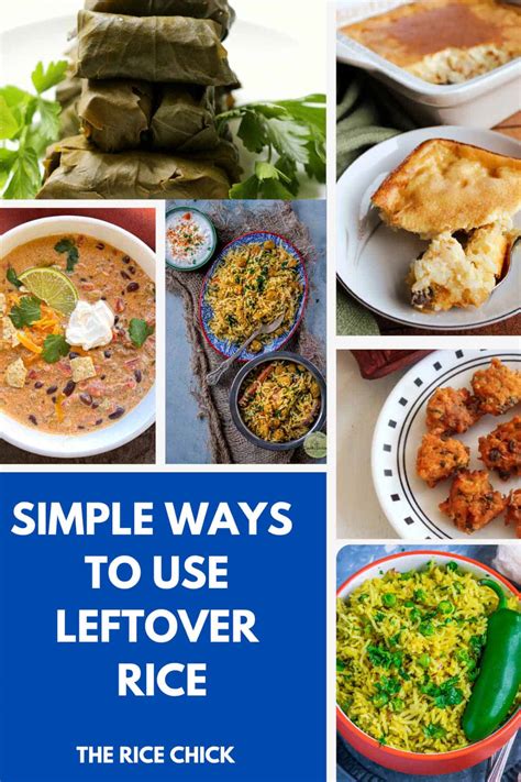 Simple Recipes With Leftover Rice The Rice Chick