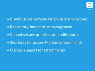 Comparison Of Issue Tracking In Major SCM Tools PDF