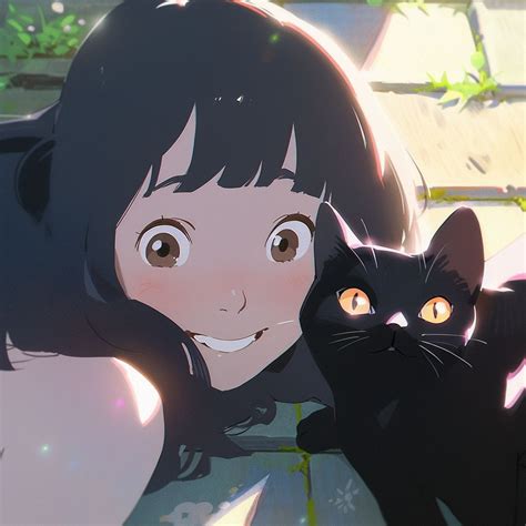 Cute Anime Girl Pfp Matching Pfp Cat Pfp Artofit
