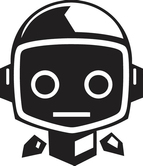 Byte Sized Bot Badge Cute Robot Vector Icon For Chat Assistance Whiz Widget Insignia Small Robot