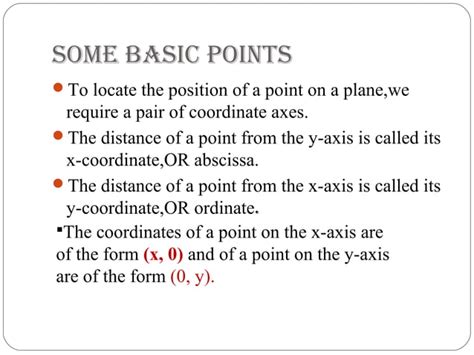 Class X Maths Coordinate Geometry Ppt Geography Science