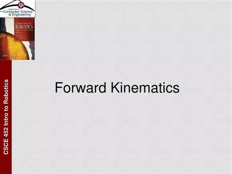 PPT Forward Kinematics PowerPoint Presentation Free Download ID 3182264