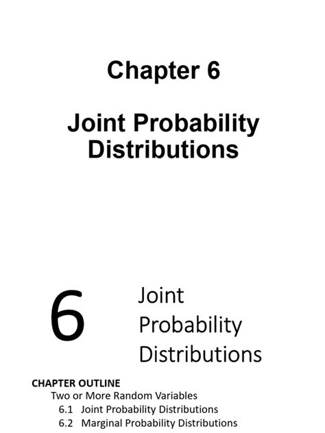 Joint Probability Function 111409 Pdf Probability Density Function