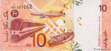 Malaysia 10 Ringgit Malaysia The Banknote Numizon Catalog